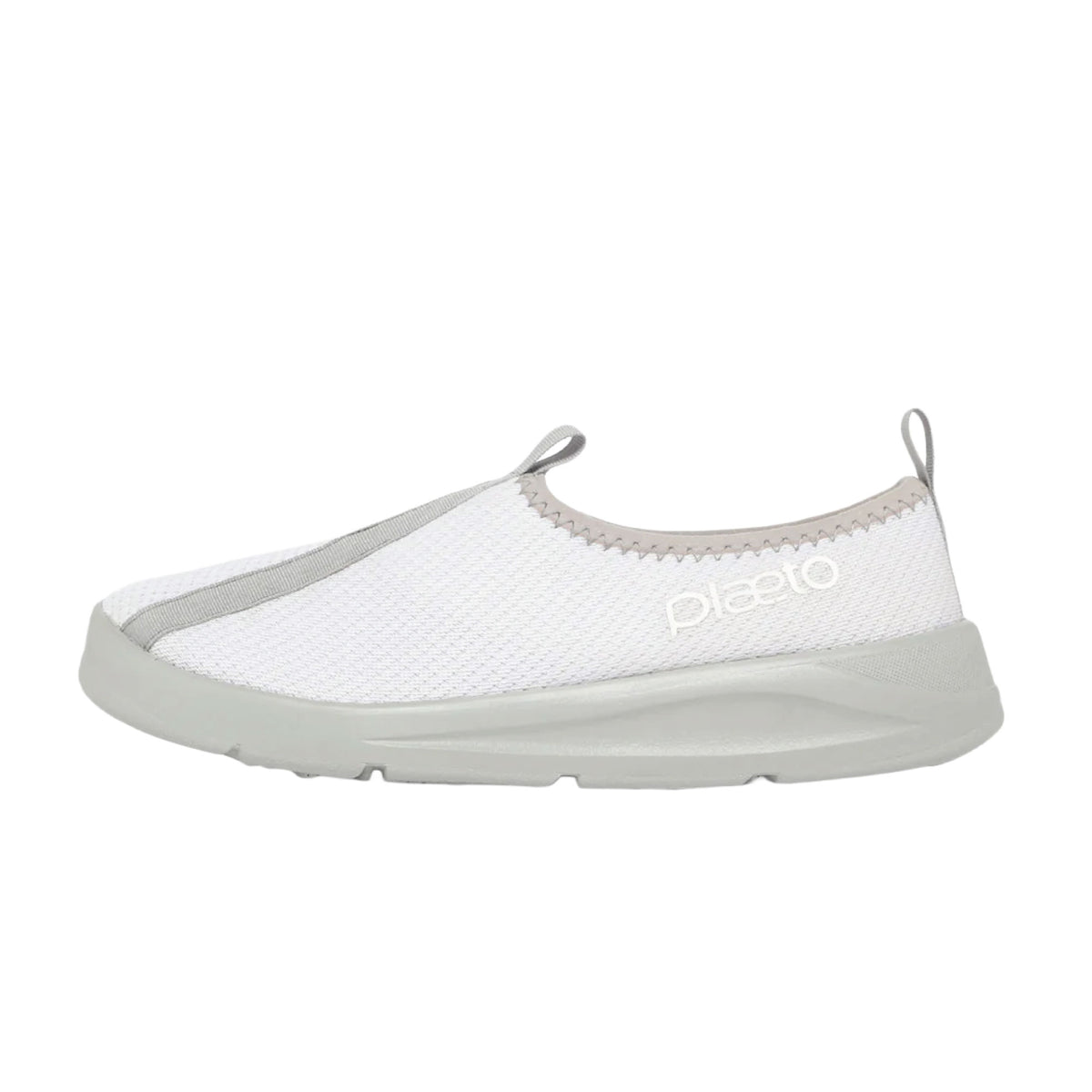 EZPlay White Graphite Walking Shoes for Men | Comfy & Sleek – Plaeto